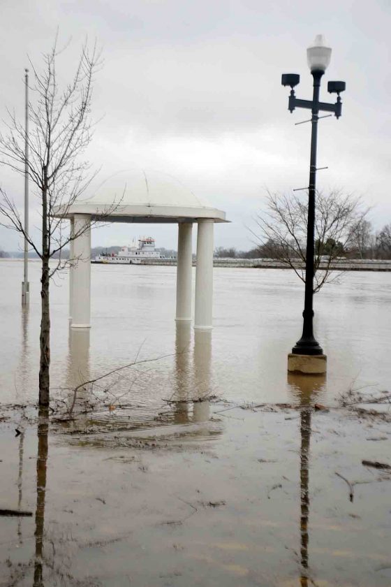 Point Park closed until river levels drop, mud is cleared out | News ...